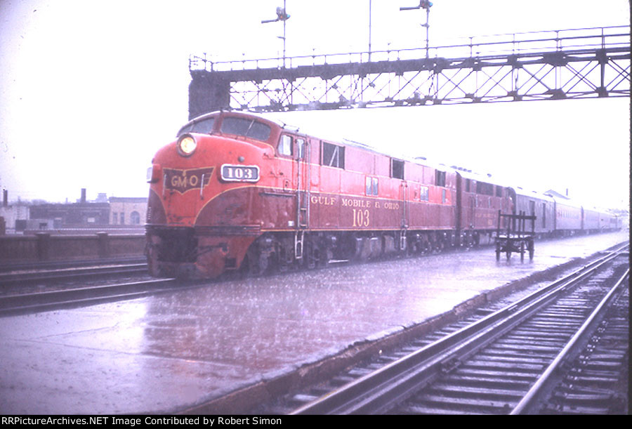 GMO 103 E7 TR 2 JOLIET UN STATION 5/1969